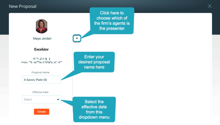 Creating a Proposal - Help Center